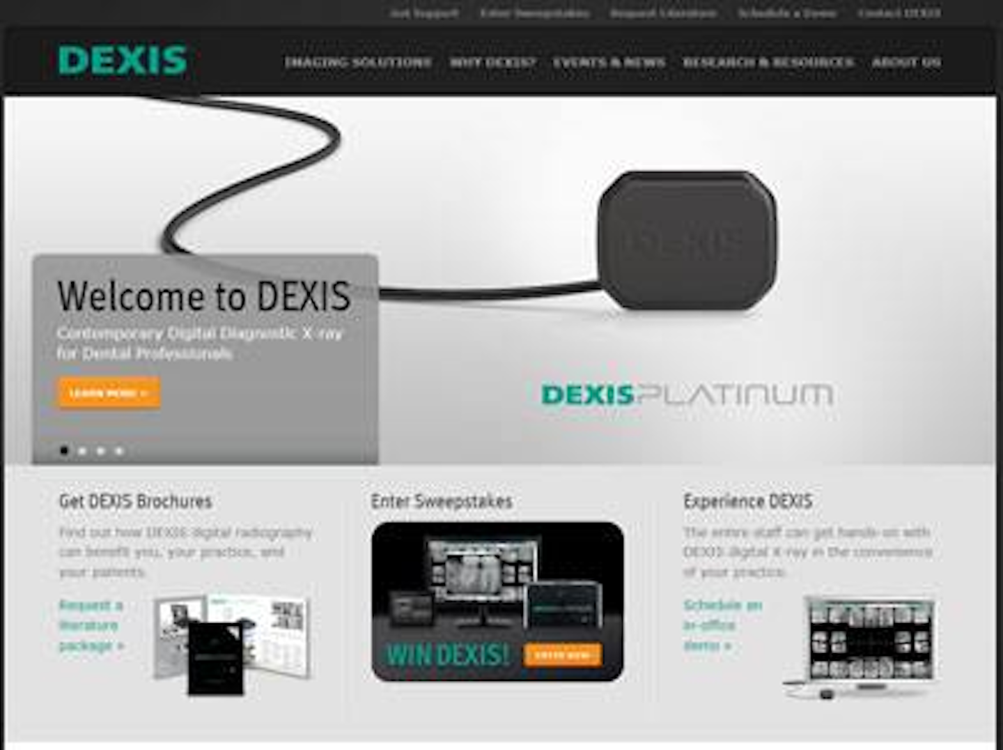 DEXIS launches new, updated website | DentistryIQ